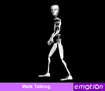 Motion walk talk mocap
