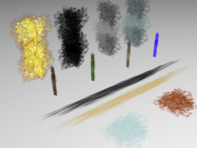 Texture JPEG particle alpha texture