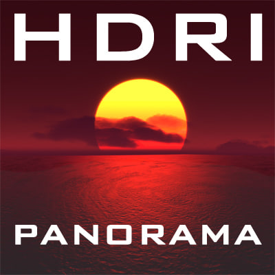 Texture red sunset panorama