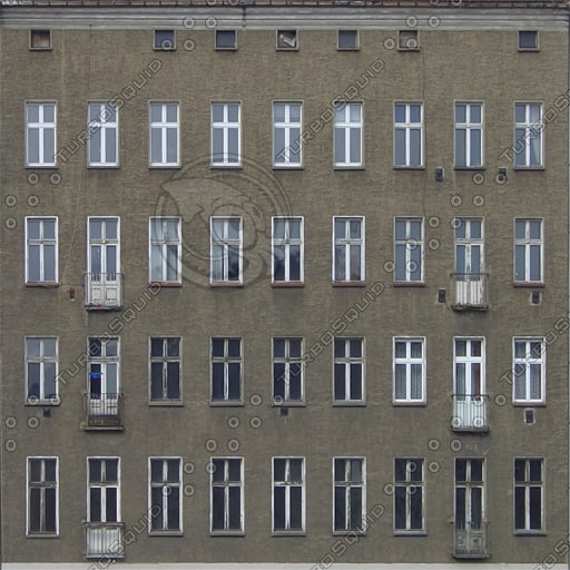 Texture Windows Bitmap facade tenement apartment