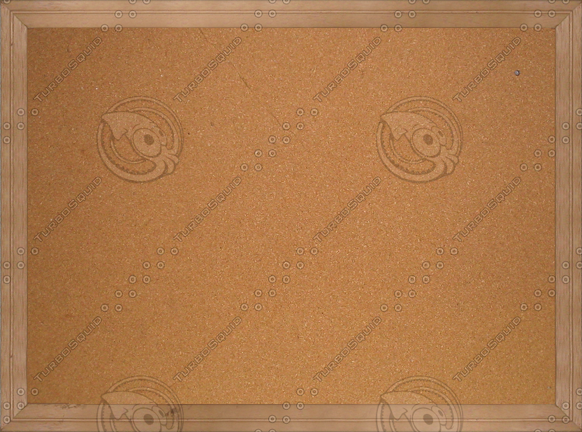 Texture PNG bulletin board cork