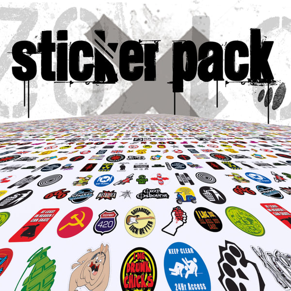 General JPEG sticker pack stick