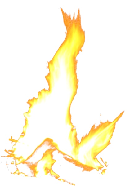 Texture PNG Fire Alpha Maps