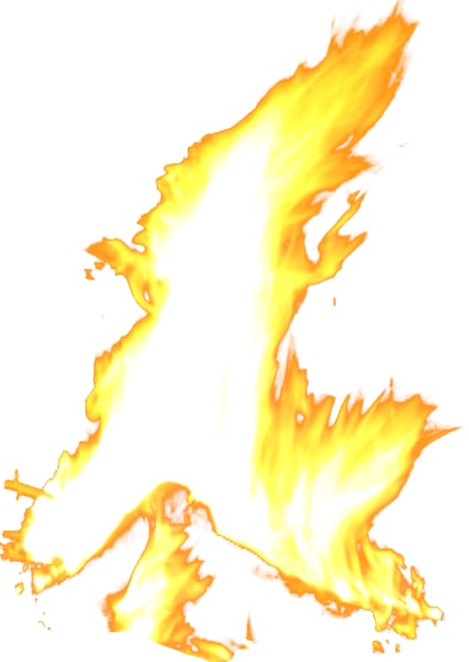 Texture PNG Fire Alpha Maps