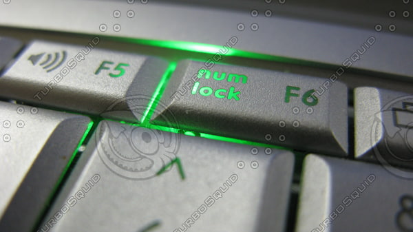 Stock JPEG Num Lock Macbook