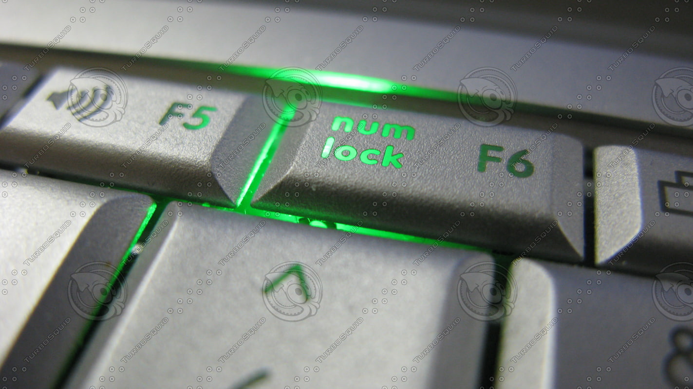 Stock JPEG Num Lock Macbook