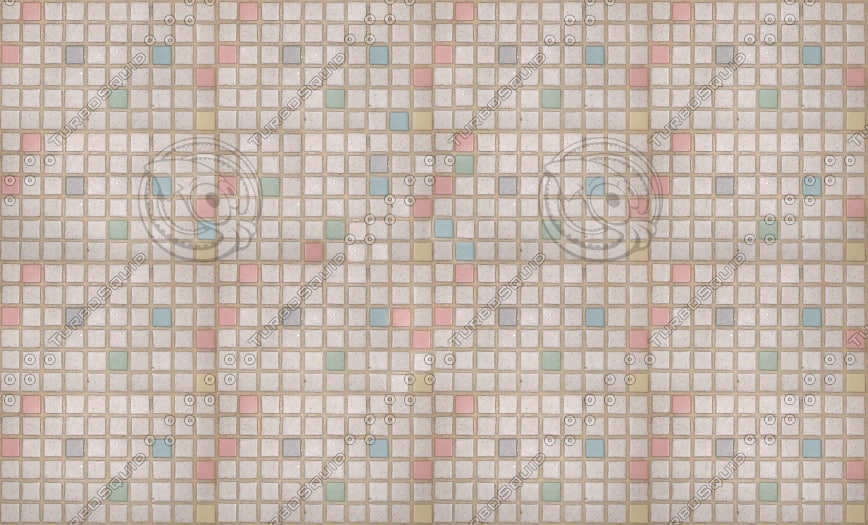 Texture PNG retro tile floor