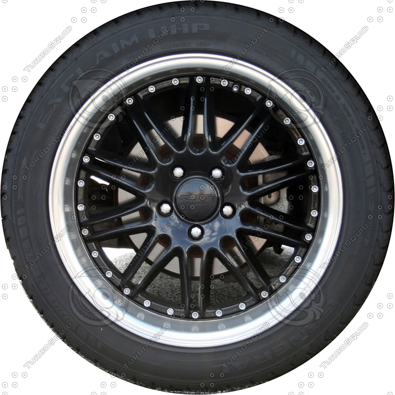 Texture JPEG Wheel tire rim