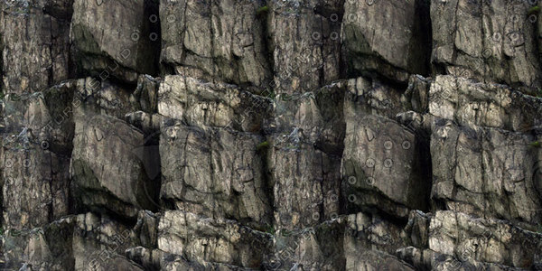 Texture JPEG cliff seamless face