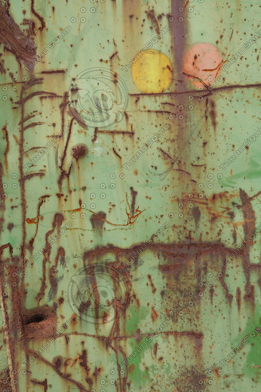 Texture JPEG metal rust green