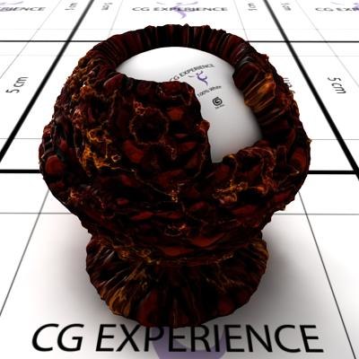 Materials lava vray shaders