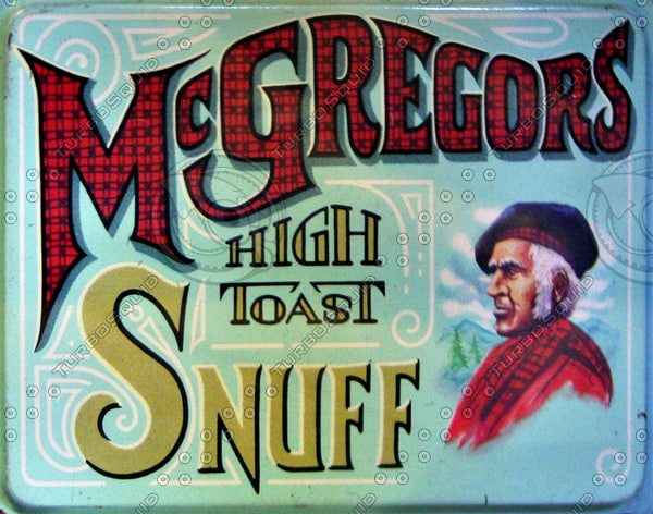 Texture JPEG snuff box sign