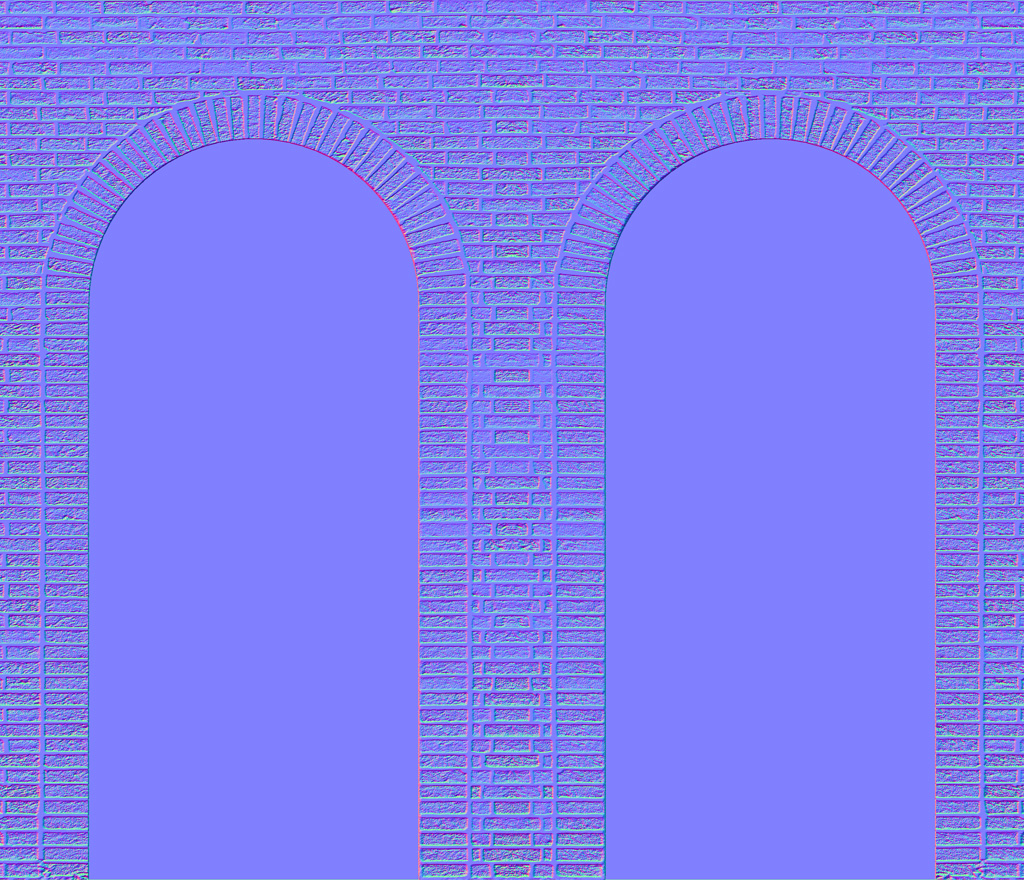 Texture JPEG tileable brick arches