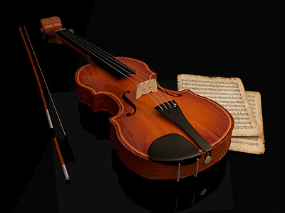 Stock JPEG violin music musical