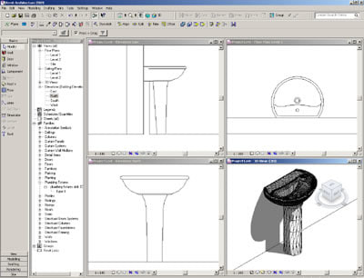 Building Revit Family revit sink plumbing