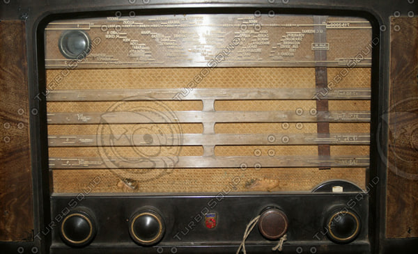Texture JPEG texture radio old