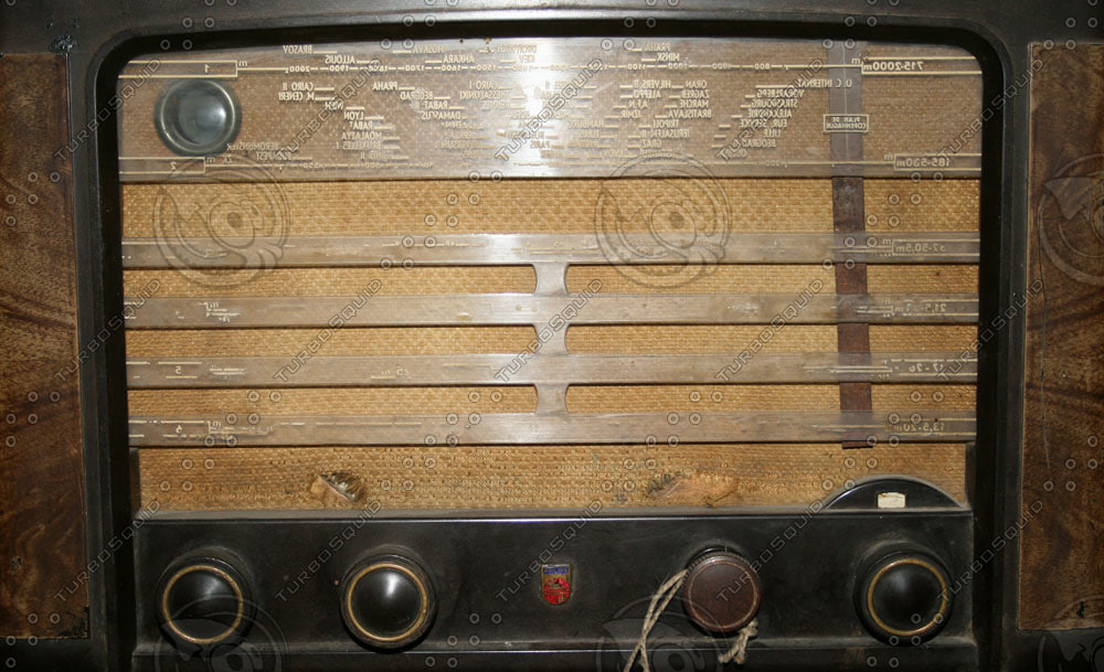 Texture JPEG texture radio old