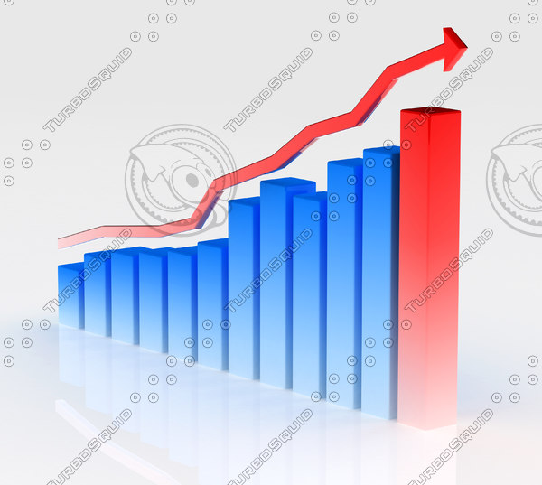 Stock JPEG Business graph diagram