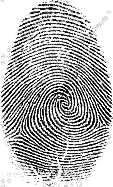 Texture JPEG finger fingerprint print