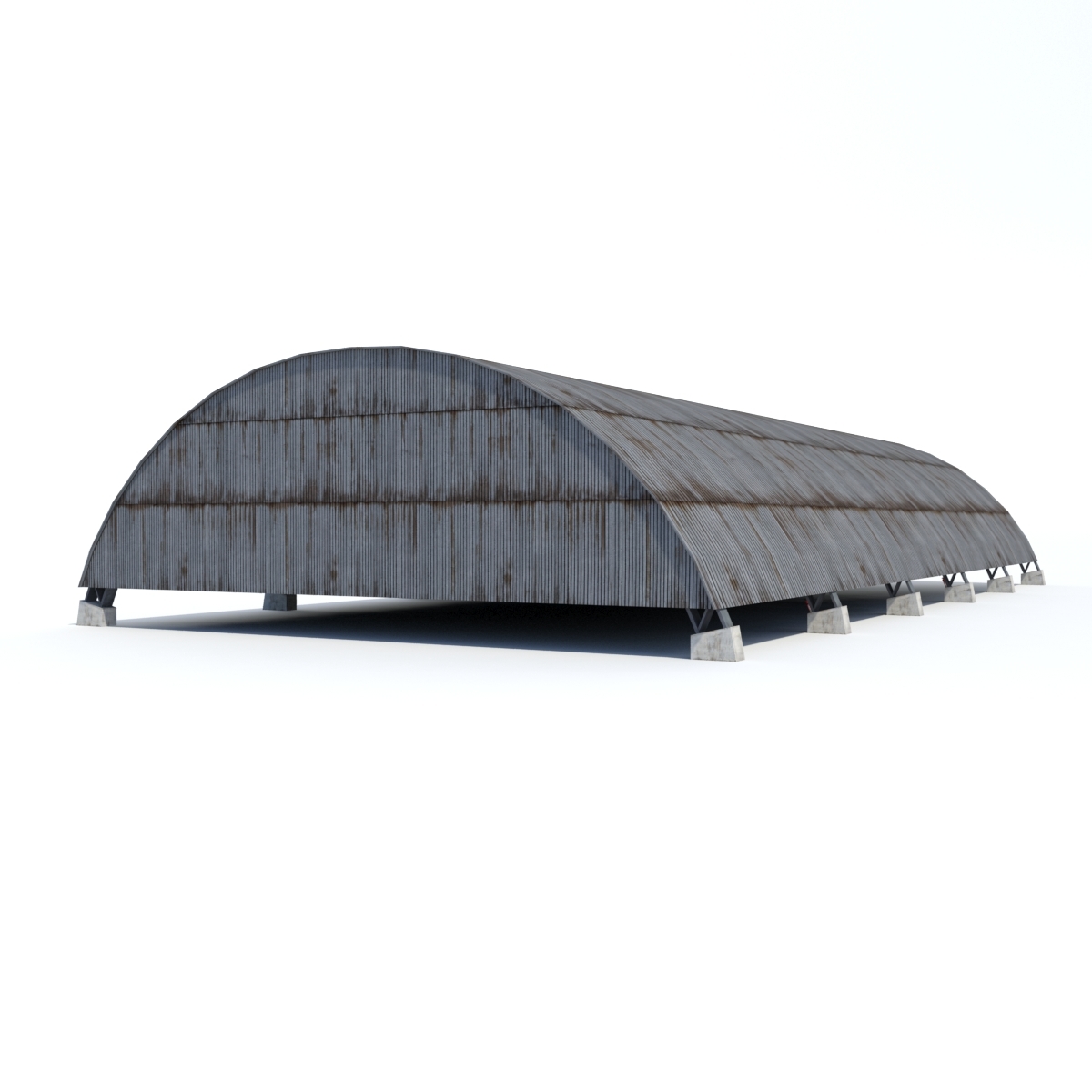 3d hangar model