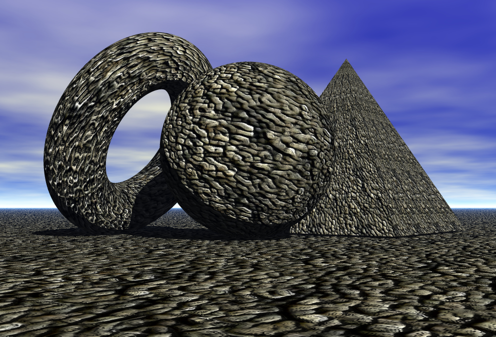 Materials 3ds Max Texture pebble rock stone