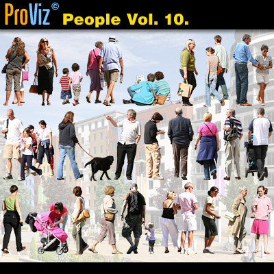 Texture JPEG people 3drender viz