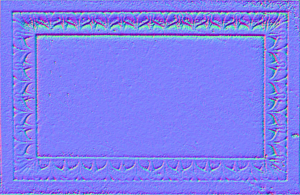 Texture JPEG decorative stone plaque