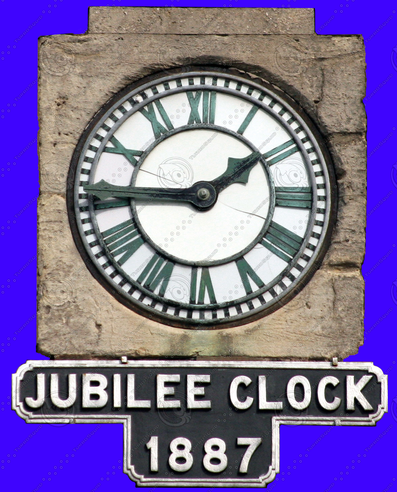 Texture JPEG clock old dial