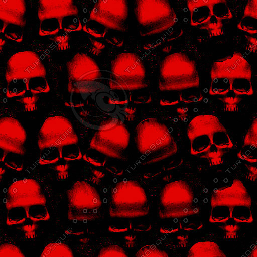 Texture JPEG Red Skulls Blood