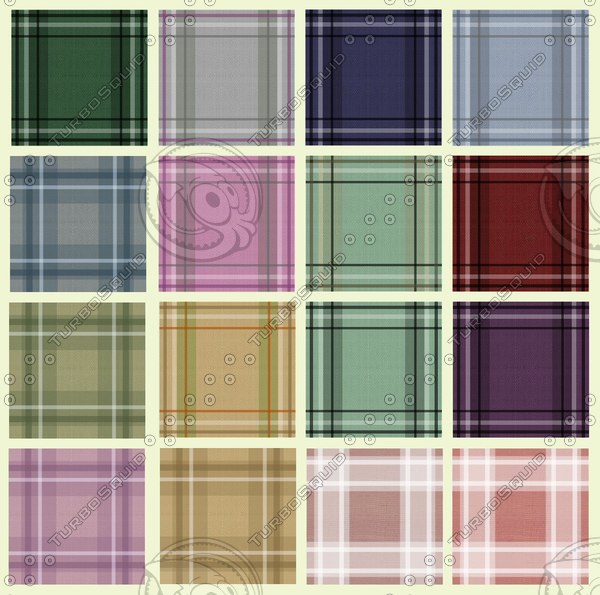 Texture plaid fabric cloth