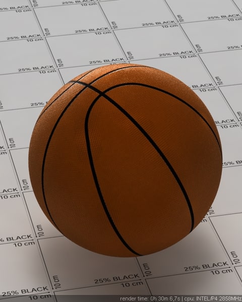Materials 3ds Max Texture basket ball sport