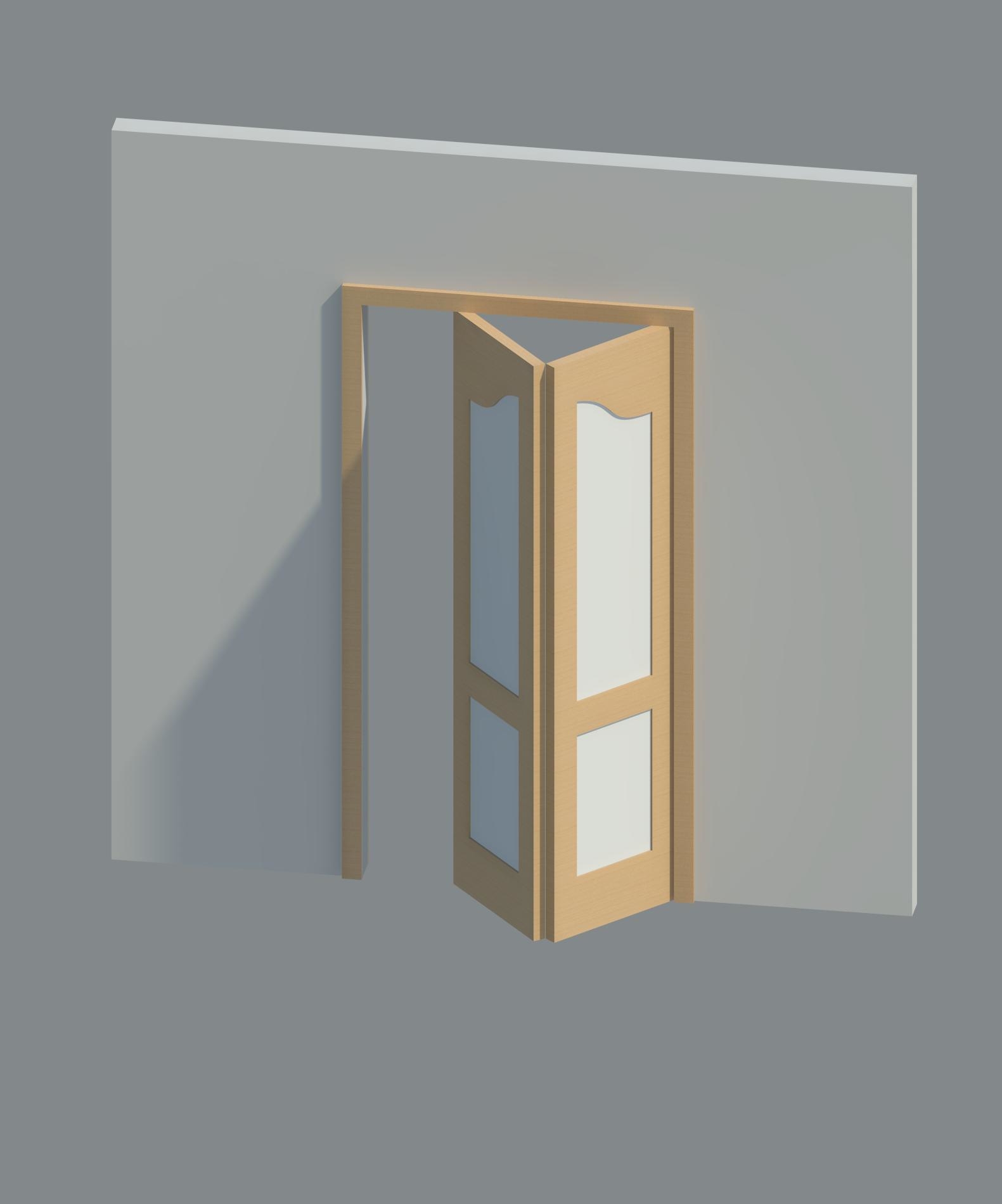 Building Revit Family Wood Door