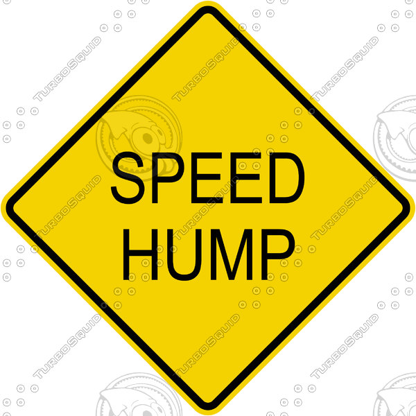 Texture JPEG Caution Speed Hump