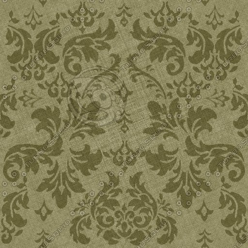 Texture damascus fabric tile