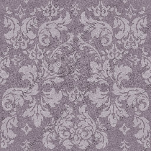 Texture damascus fabric tile