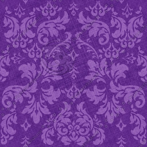 Texture damascus fabric tile