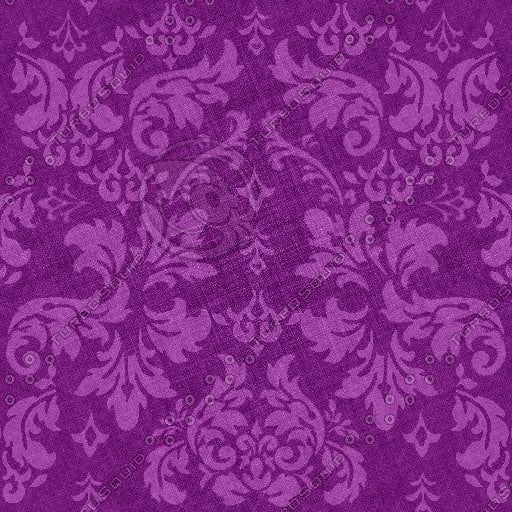 Texture damascus fabric tile