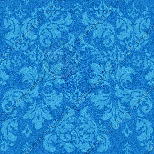 Texture damascus fabric tile