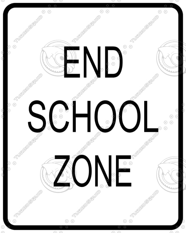 Texture JPEG End School Zone