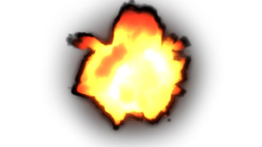 General Quicktime fire ball background