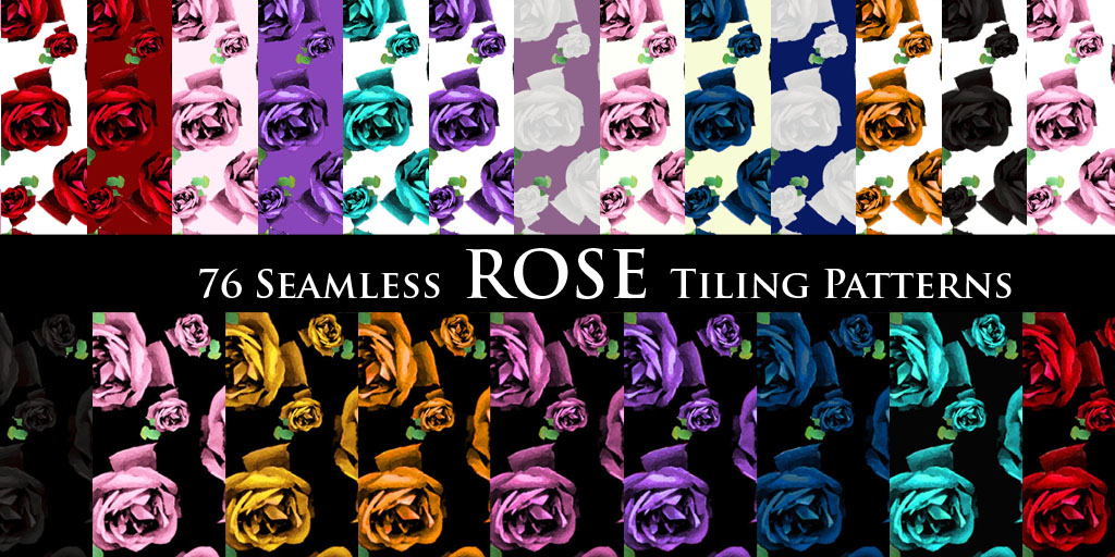 Texture Rose pattern tiling