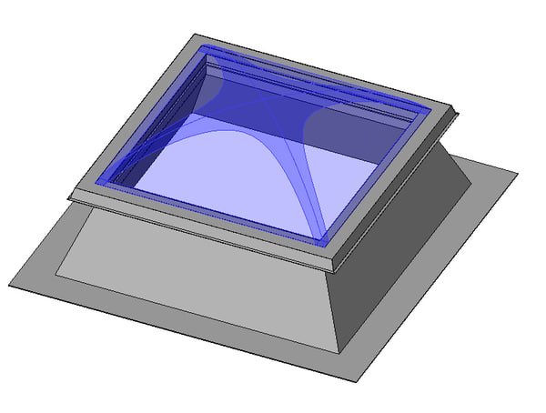 Building Revit Family skylight window dome