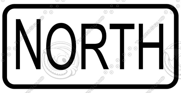 Texture JPEG North Sign Road