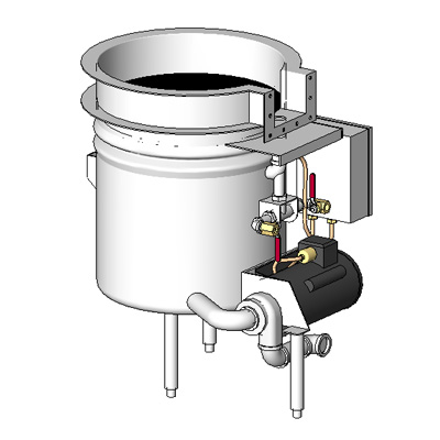 Building food waste collector