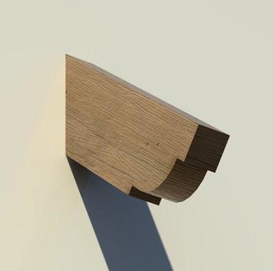 Building Revit Family Timber Corbel Support