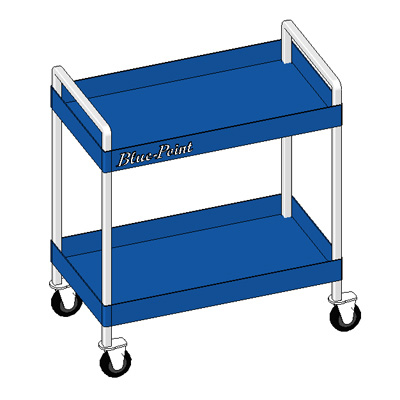 Building Revit Family shelf roll cart