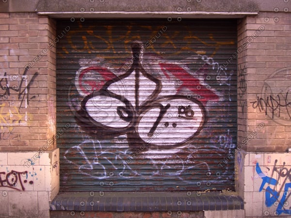 Stock JPEG urban graffiti metal