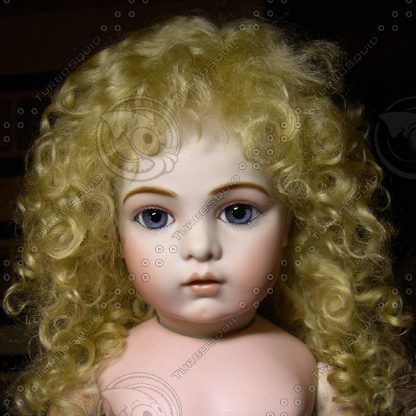 Texture JPEG doll head texture