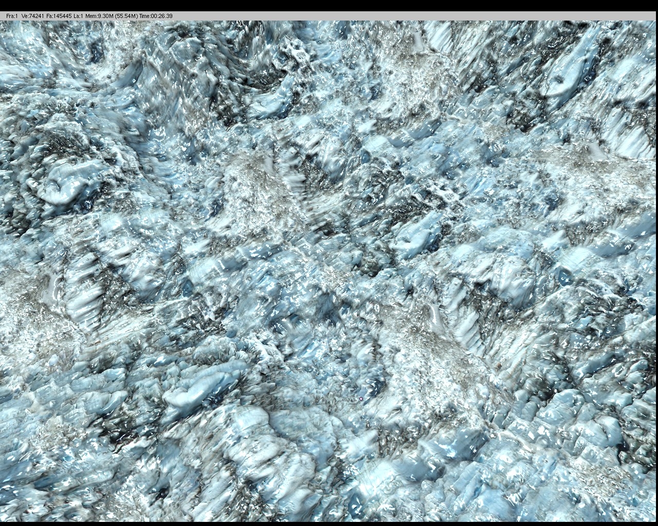 Texture JPEG ice snow frost