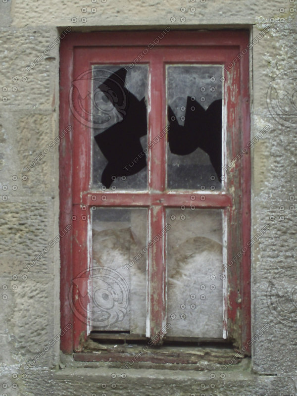 Texture JPEG window smashed broken